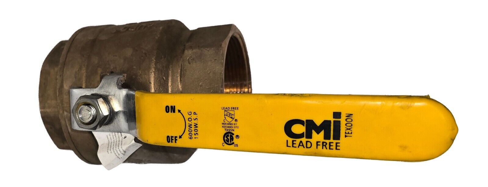 3” Cmi Standard Port, Bronze Ball Valve, 600 Wog, 150 Wsp – ZOMBIE COMPONENTS